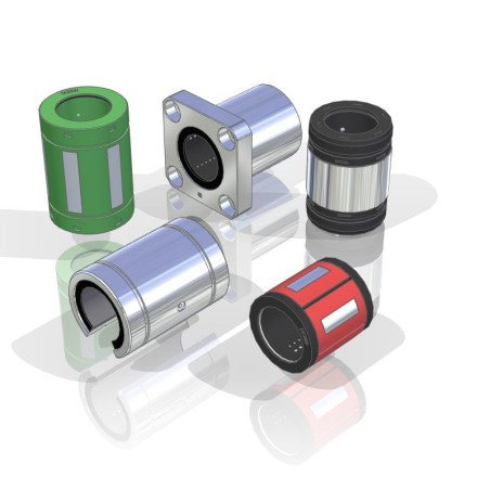 Douilles à billes pour guidage sur axe - ECMU-CSR (13)